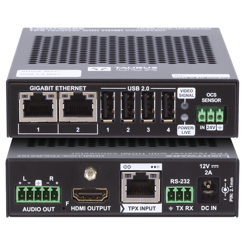 Lightware(ライトウェア) | TPX-4x3-TX20-RX107 bundle | Taurus TPX 送信器/受信器バンドル ...