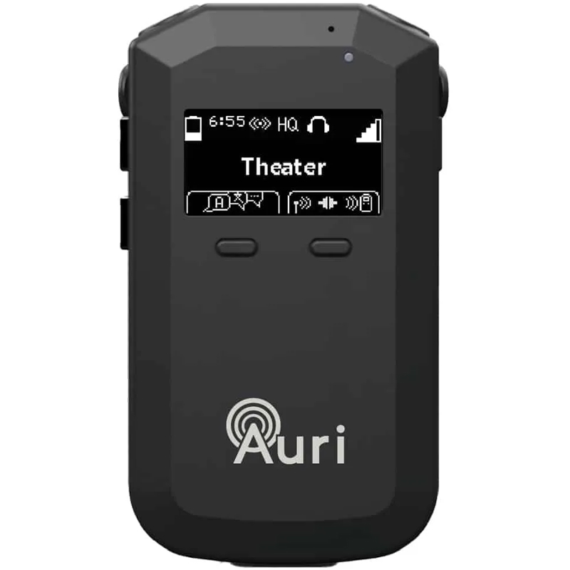 Listen Technologies(リッスンテクノロジーズ)・Ampetronic(アンペトロニック) | AURI-RX1 | Auriオーディオレシーバー | 松田通商